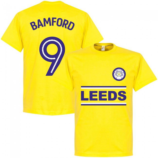 Leeds Bamford 9 Team T-Shirt - Lemon Yellow [TSHIRT-Lemon_Yellow-265212 ...