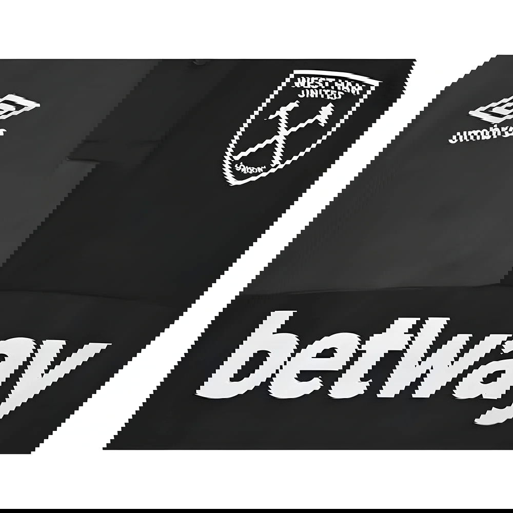 2023-2024 West Ham CVC Polo Shirt (Black) [98654U-C44] - Uksoccershop