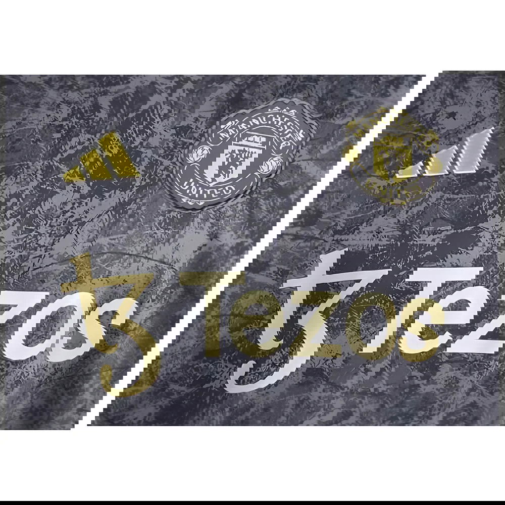 2023-2024 Man Utd Stone Roses Warm Top (Black) [IQ1567] - Uksoccershop