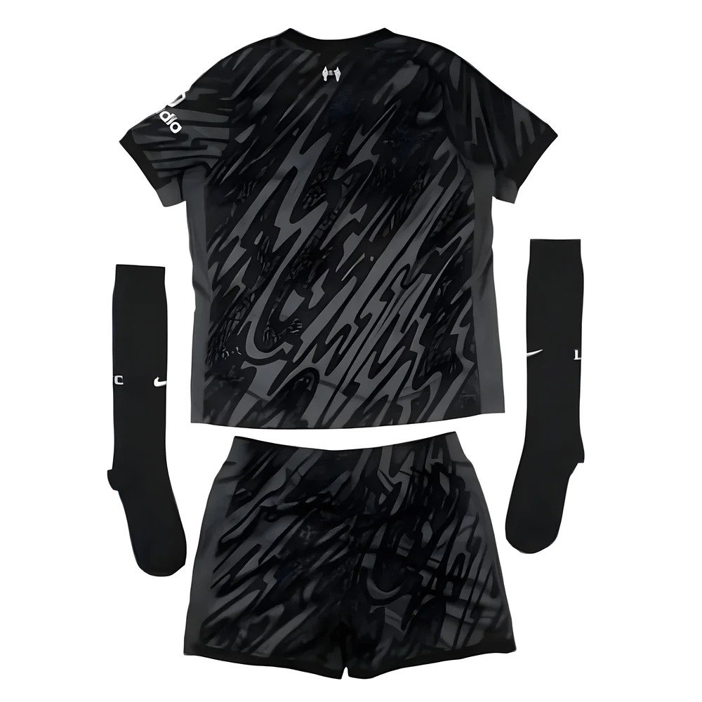 2024-2025 Liverpool Goalkeeper Mini Kit (Black) [FN9204-061] - Uksoccershop