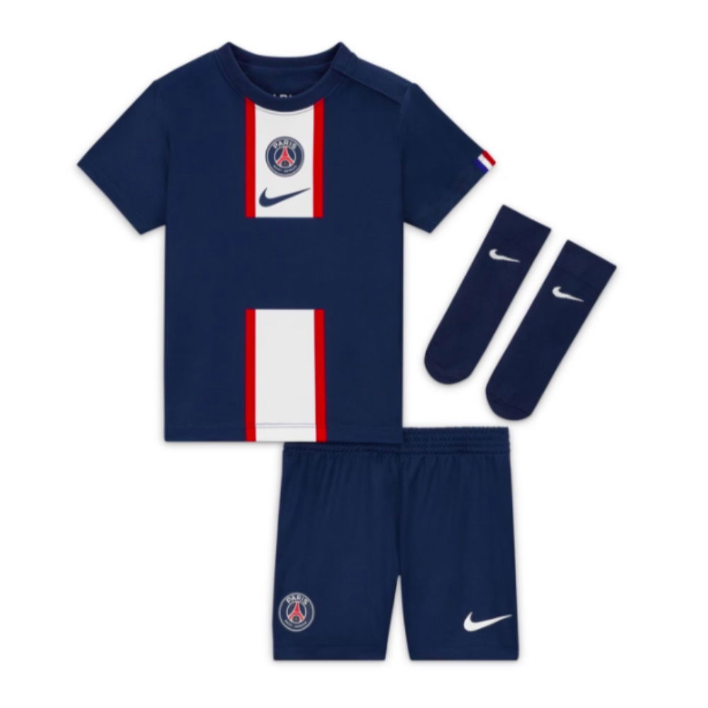 PSG 2022-23 Home Mini Kit (Sponsorless) (7-8y) Messi #30 (Very Good ...