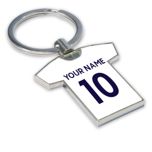 Personalised Tottenham Hotspur Key Ring [SPURSKEYRING] - Uksoccershop