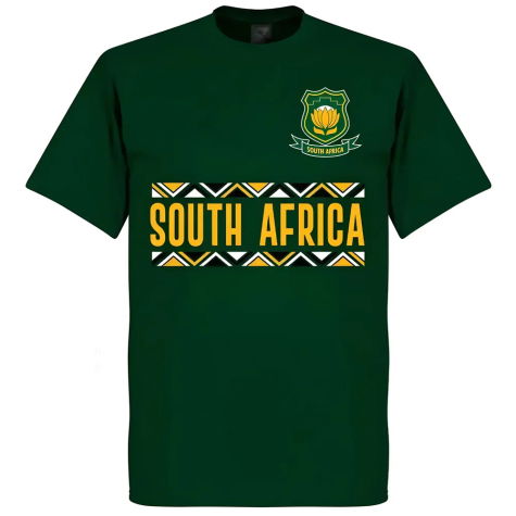 South Africa Rugby Team T-shirt - Bottle Green [TSHIRT-Bottle_Green ...