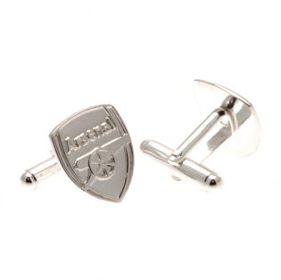 Arsenal FC Sterling Silver Crest Cufflinks [35533] - Uksoccershop