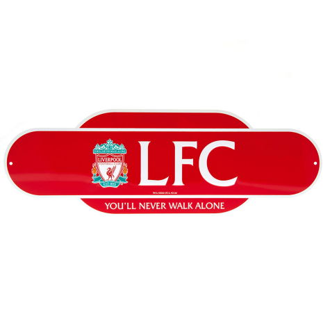 Liverpool FC Colour Retro Sign [TM-00398] - Uksoccershop