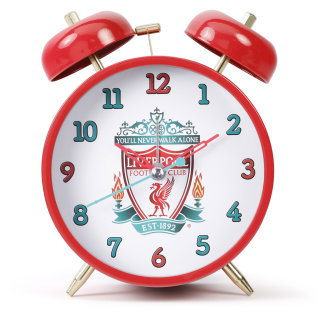 Liverpool FC Twin Bell Alarm Clock [TM-05426] - Uksoccershop