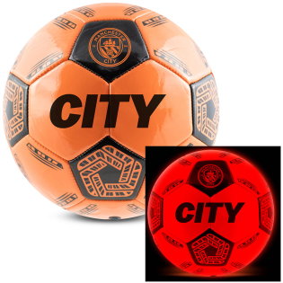 Manchester City FC LED Glow Football [TM-06668] - Uksoccershop