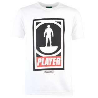 Subbuteo Obey T-Shirt - White [TOFFSPRINT0435] - Uksoccershop