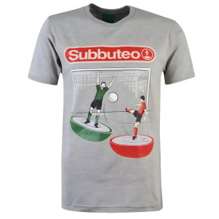 Subbuteo Goal T-Shirt - Grey [TOFFSPRINT0437] - Uksoccershop