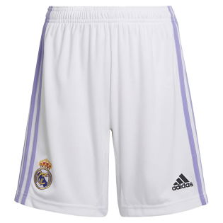 2022-2023 Real Madrid Home Shorts (White) [H18484] - Uksoccershop