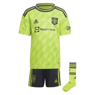 2022-2023 Man Utd Third Mini Kit [H64063] - Uksoccershop