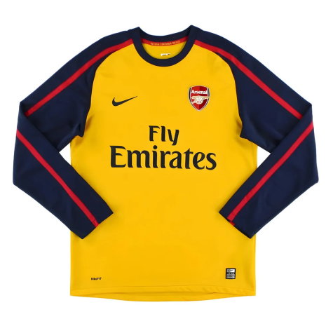 2008-2009 Arsenal Long Sleeve Away Shirt [288735-716] - Uksoccershop