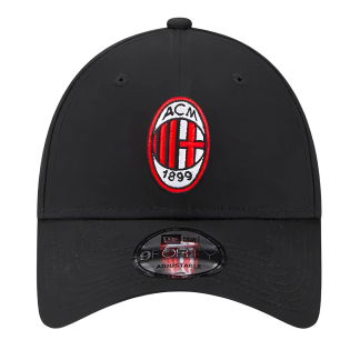 2023-2024 AC Milan 9FORTY Adjustable Cap (Black) [60363649] - Uksoccershop