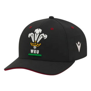 2023-2024 Wales Rugby 3D Baseball Cap (Black) [58575230] - Uksoccershop