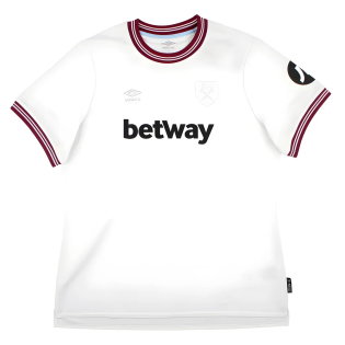 2023-2024 West Ham United Away Shirt (Ladies) [98077U-KIT] - Uksoccershop