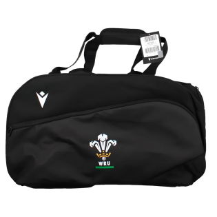 2023-2024 Wales Rugby Gym Duffel Bag (Black) [58575226] - Uksoccershop