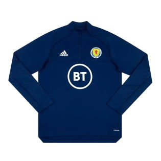 2020-2021 Scotland Player Issue 1/4 Zip Training Top (Navy) [FS7121 ...