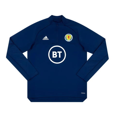 2020-2021 Scotland Player Issue 1/4 Zip Training Top (Navy) [FS7121 ...