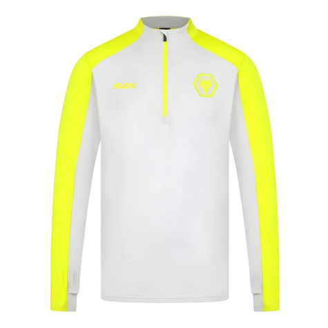 2024-2025 Wolves Players Training 1/4 Zip (Grey) [2300721] - Uksoccershop