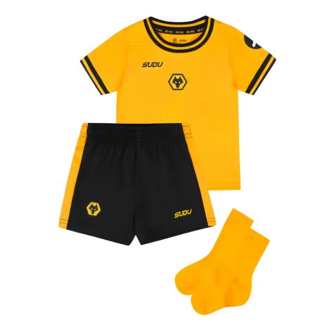 Wolves 2024-2025 Home Baby Kit [2300674] - Uksoccershop
