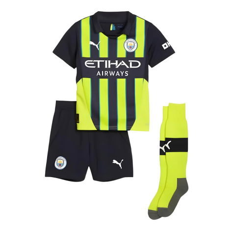 2024-2025 Man City Away Mini Kit [77509102] - Uksoccershop