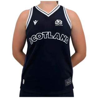 2024-2025 Scotland Rugby Training Singlet (Navy) - Womens [600006010001 ...