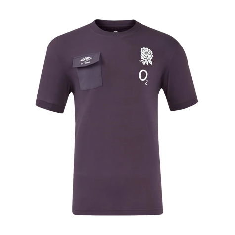 2024-2025 England Rugby Presentation Tee O2 (Nightshade) [90755M-0GV ...