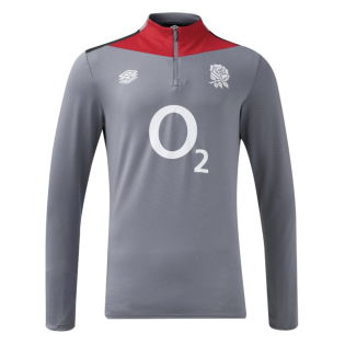 2024-2025 England Rugby Mid Layer Top (Grey) [90632M-ML7] - Uksoccershop