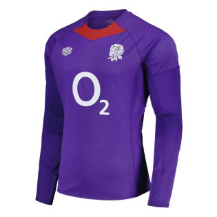 2024-2025 England Rugby Contact Drill Top (Violet) [90582M-ML9 ...