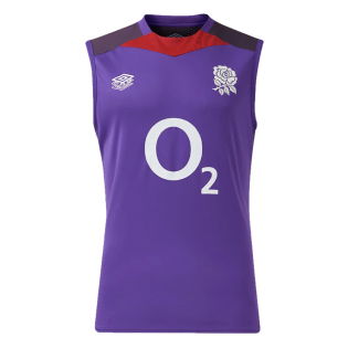 2024-2025 England Rugby Sleeveless Jersey (Violet) - Kids [90630M-MLA ...