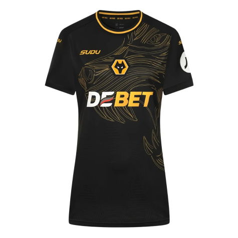 2024-2025 Wolves Away Shirt - Womens [2300623] - Uksoccershop