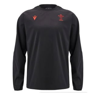 2024-2025 Wales Rugby Contact Training Top (Black) [600037990001 ...