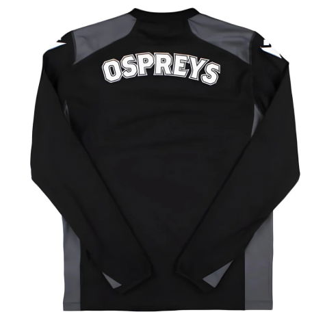2024-2025 Ospreys Rugby Training Sweatshirt (Black) [600036940001 ...
