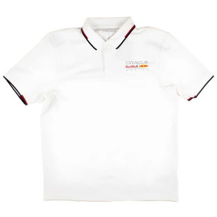 2025 Red Bull Racing Core Polo Full Colour Logo (White) [TU10604001 ...