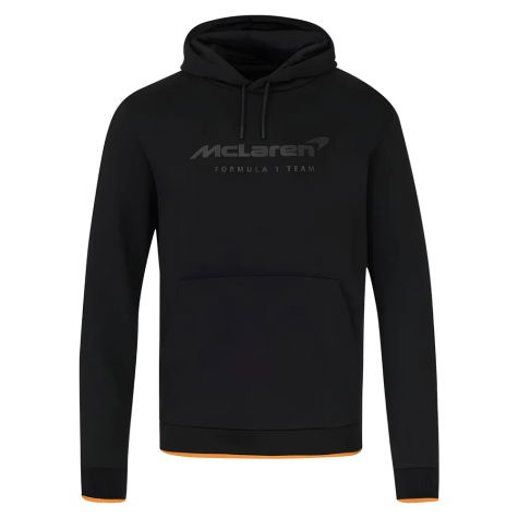 2025 McLaren F1 Core Essentials Hoodie - Black (Kids) [TJ10942-010] - Uksoccershop