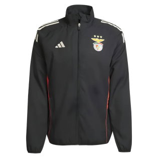 2025-2026 Benfica Presentation Jacket (Black) [JM1225] - Uksoccershop