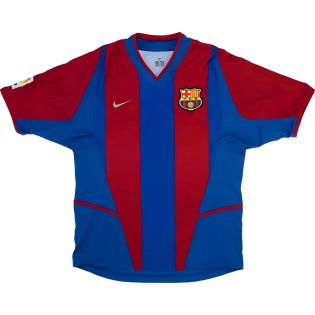 Barcelona 2002-03 Home Shirt ((Very Good) XL) [a8xdk8-261225-262361 ...
