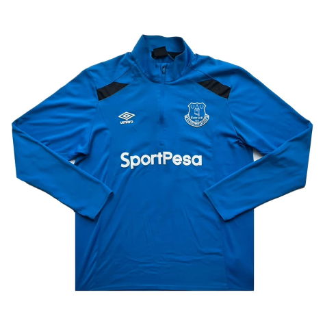 Everton 2019 Umbro Half Zip Training Jumper ((Excellent) XL) [U7cJzT ...