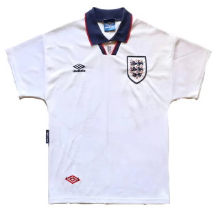 England 1993-1995 Home Shirt (L) (Excellent) [za9G3z] - Uksoccershop