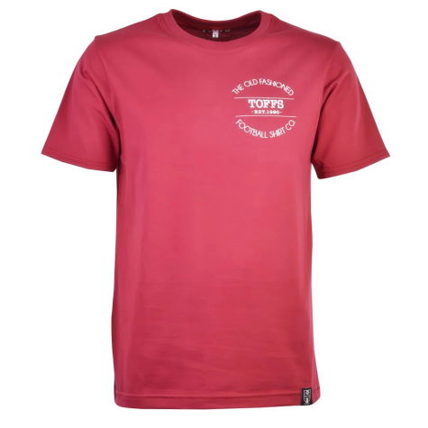 TOFFS: The Old Fashioned Football Shirt Co - Maroon T-Shirt ...