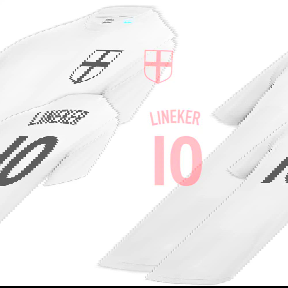 Gary Lineker England Fancy Dress Football T Shirt [UV-266210 ...