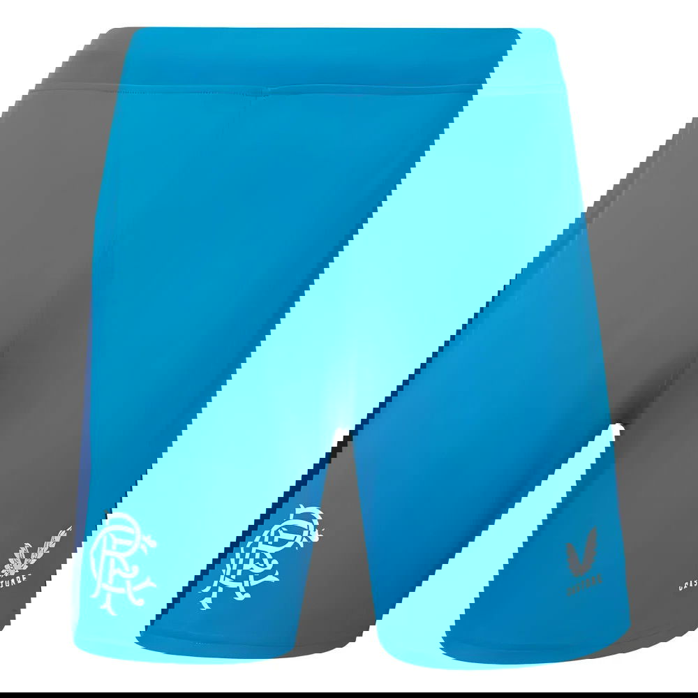 2023-2024 Rangers Players Training Shorts (Deep Water) [TM3402-046 ...