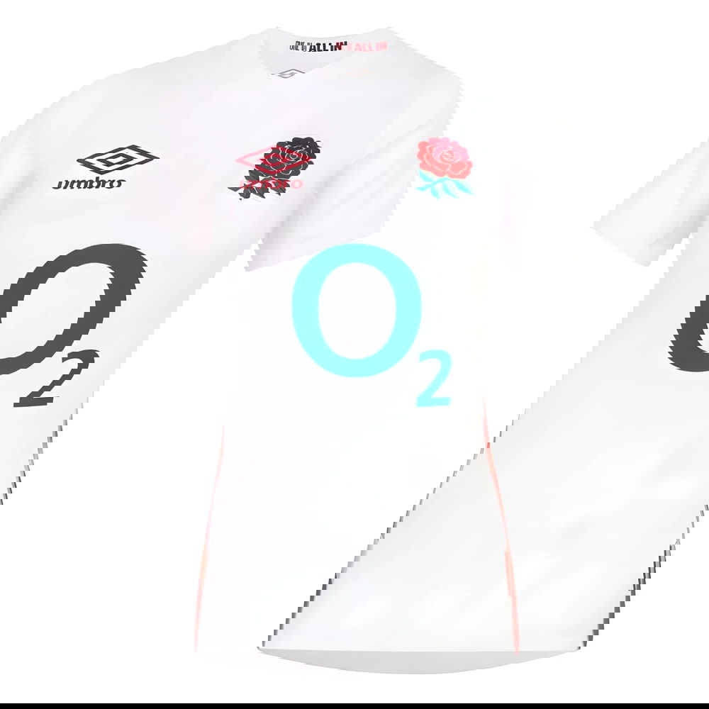 2023-2024 England Rugby Red Roses Rugby Jersey (Ladies) [98517U-KIT ...