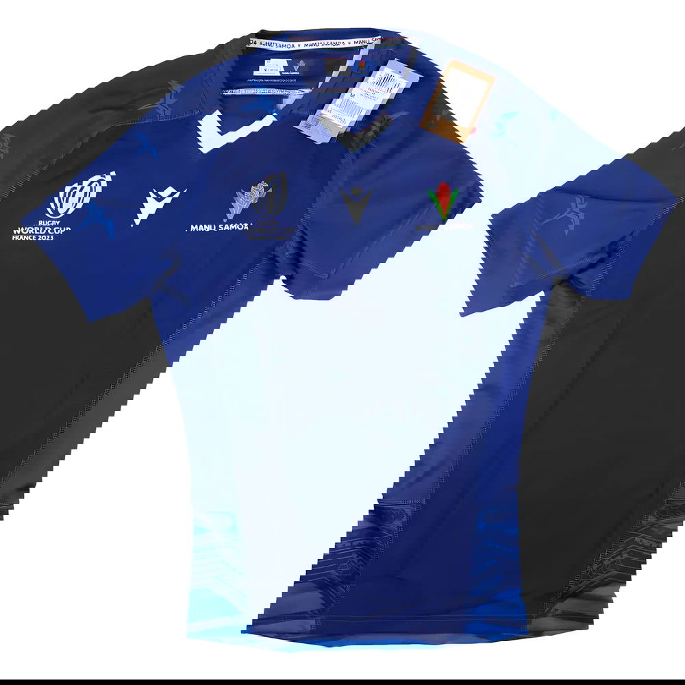 Samoa RWC 2023 Away Rugby Body Fit Shirt [58586046] - Uksoccershop