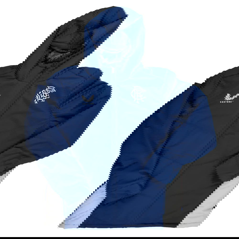 2023-2024 Rangers Coaches Match Day Bench Jacket (Blue) [TM3392-045 ...