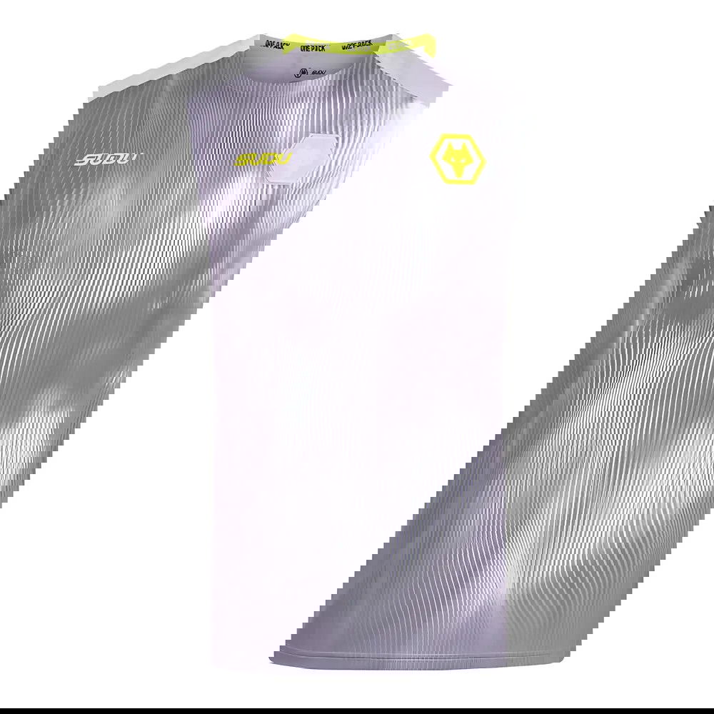 2024-2025 Wolves Players Training Vest (Grey) [2300718] - Uksoccershop