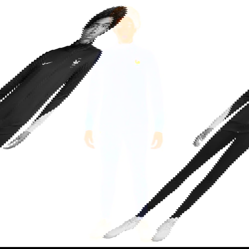 2024-2025 France Knit Strike Dri-Fit Tracksuit (Navy) [FJ2343-498 ...