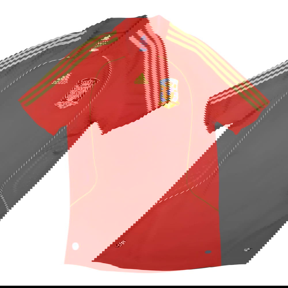 Spain 2008-2009 Home Shirt (XL) (Excellent) [yUvnhs] - Uksoccershop